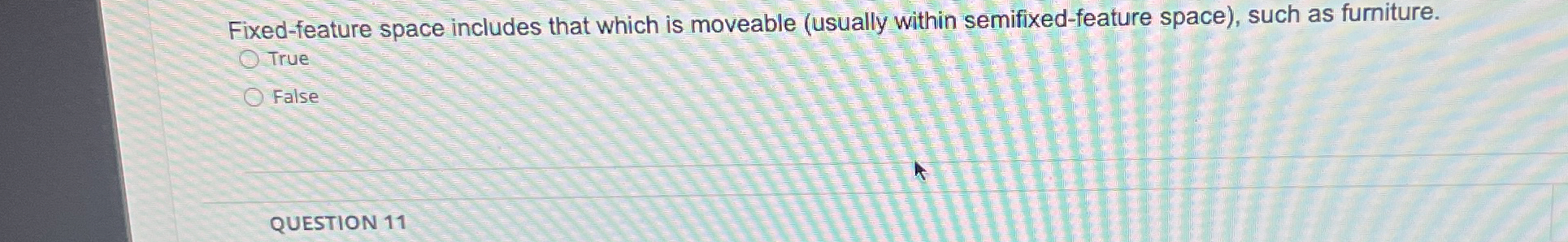 Solved Fixed-feature space includes that which is moveable | Chegg.com