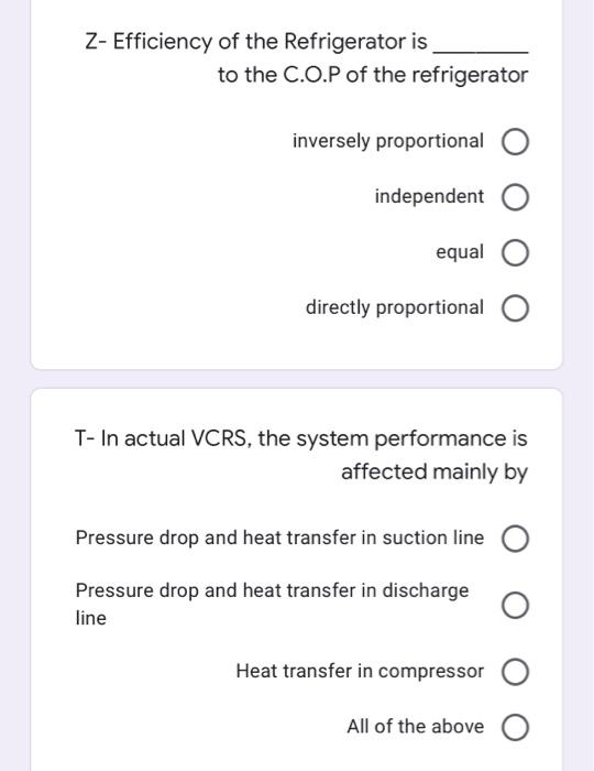 Solved 02/ A-The chemical formula of refrigerant R11 is | Chegg.com