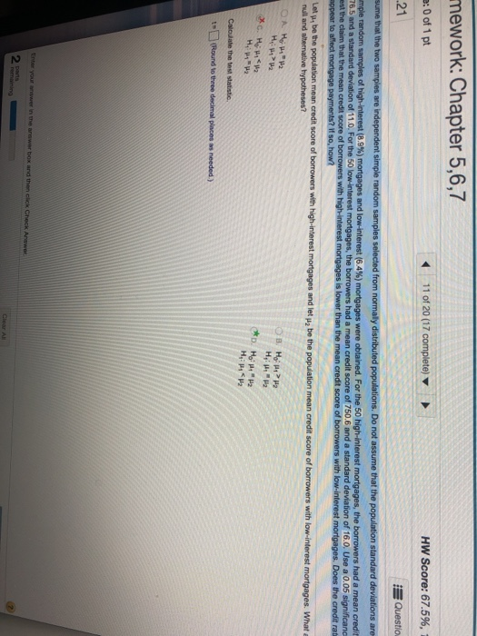 Solved mework: Chapter 5,6,7 e: 0 of 1 pt 11 of 20 (17 | Chegg.com Solved mework: Chapter 5,6,7 e: 0 of 1 pt 11 of 20 (17 | Chegg.com