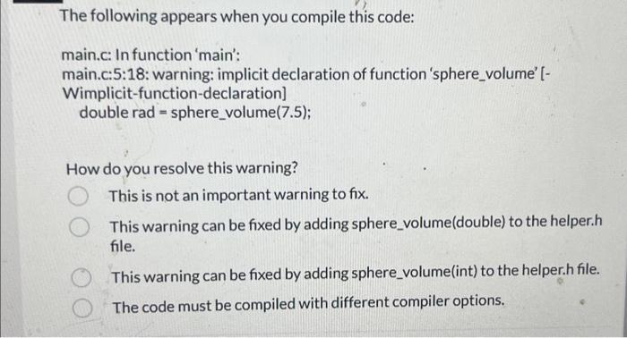 Solved The following code segment will be used for this | Chegg.com