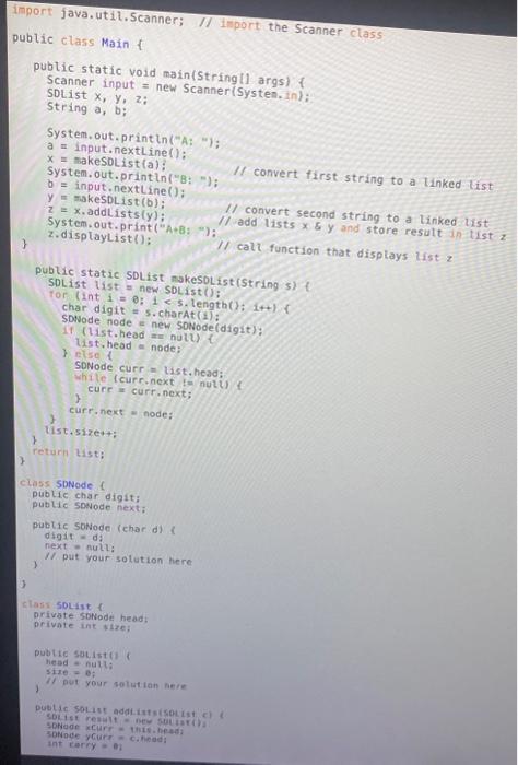 Solved For this assignment you are to write a class that | Chegg.com