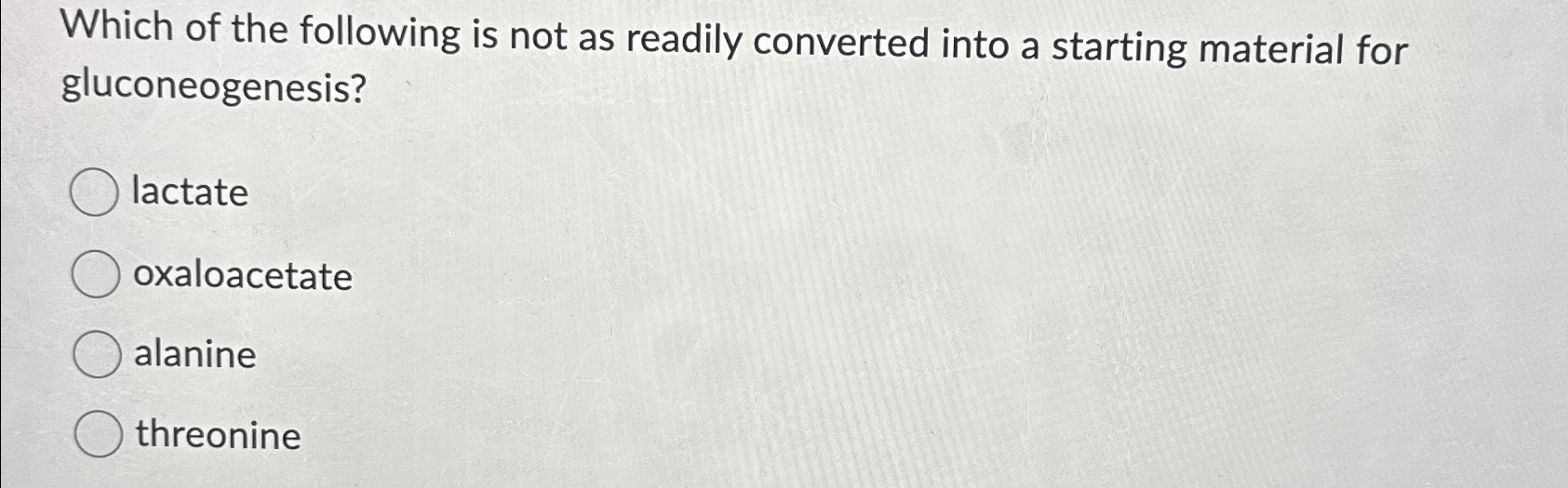 Solved Which of the following is not as readily converted | Chegg.com