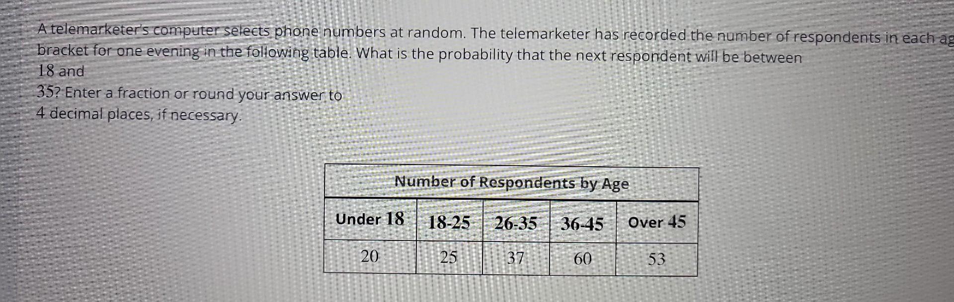 Solved A telemarketer's computer selects phone numbers at | Chegg.com