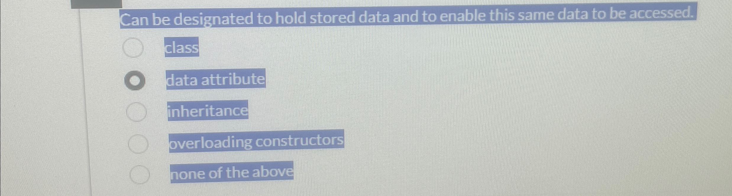 Solved Can be designated to hold stored data and to enable | Chegg.com