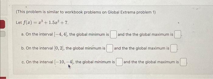 Solved (This problem is similar to workbook problems on | Chegg.com