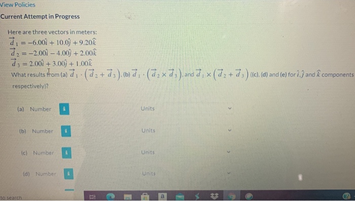 Solved View Policies Current Attempt in Progress Here are | Chegg.com