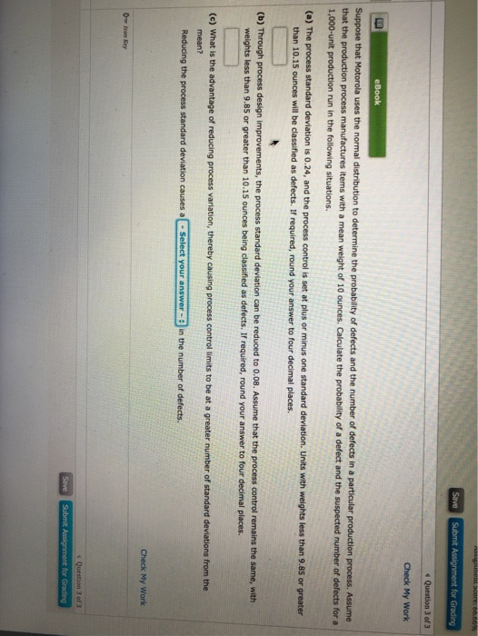 Solved Save Submit Assignment for Grading Question 3 of 3 | Chegg.com