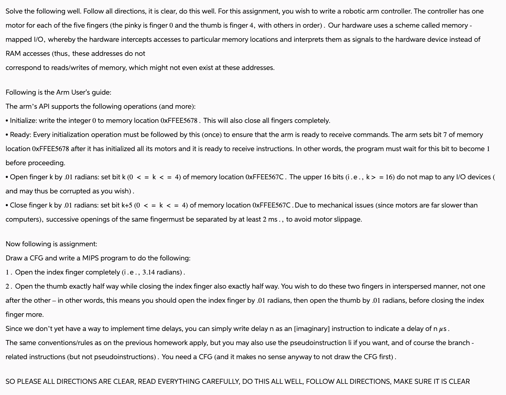 Solved Solve the following well, read directions, please do | Chegg.com