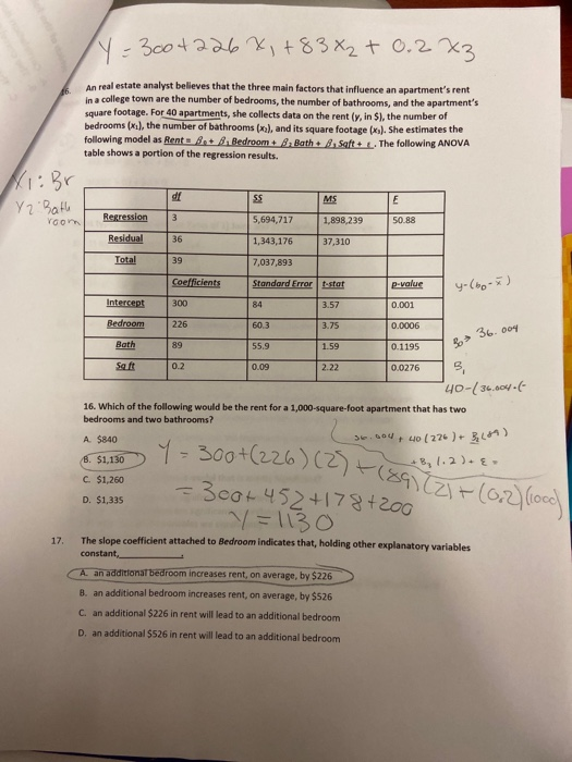 Solved 23 When Testing Whether The Explanatory Variables