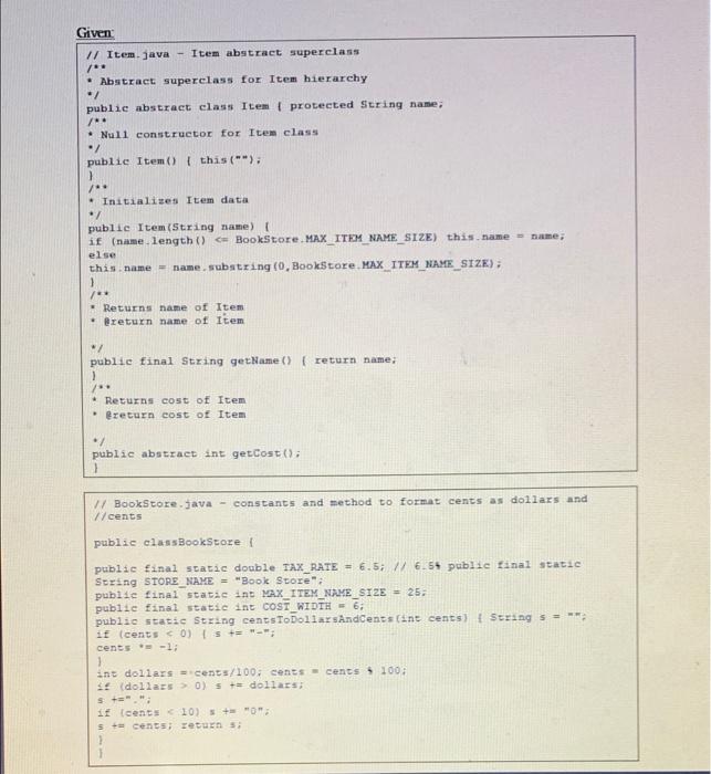 Solved For this assignment, you will be waiting java | Chegg.com