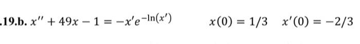 Solved Problem B.19 For each second-order linear | Chegg.com Solved Problem B.19 For each second-order linear | Chegg.com