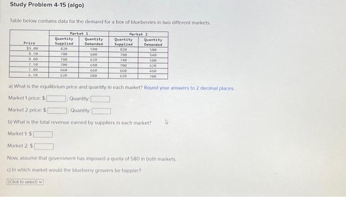 Solved Table below contains data for the demand for a box of | Chegg.com