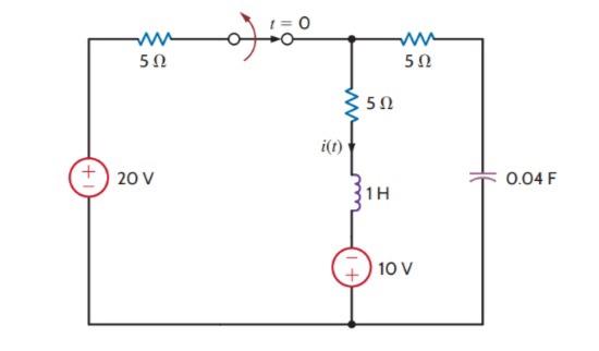 Solved 2nd order circuit | Chegg.com