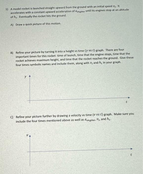 Solved B) Refine your picture by turning it into a height vs | Chegg.com