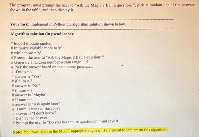 Solved Lab 6: if statements and loops Due date: \\( 8 / 10 / | Chegg.com