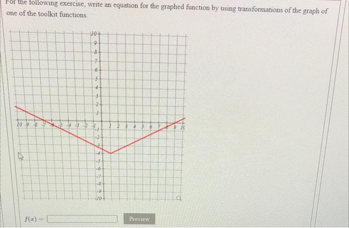 Solved For the following exercise, write an equation for the | Chegg.com
