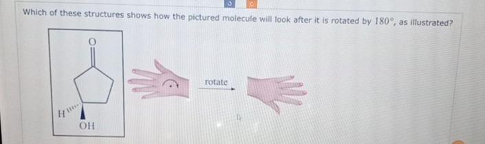 Solved Which of these structures shows how the pictured | Chegg.com