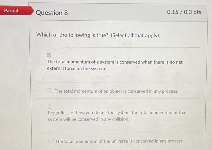 Solved Which of the following is true? (Select all that | Chegg.com