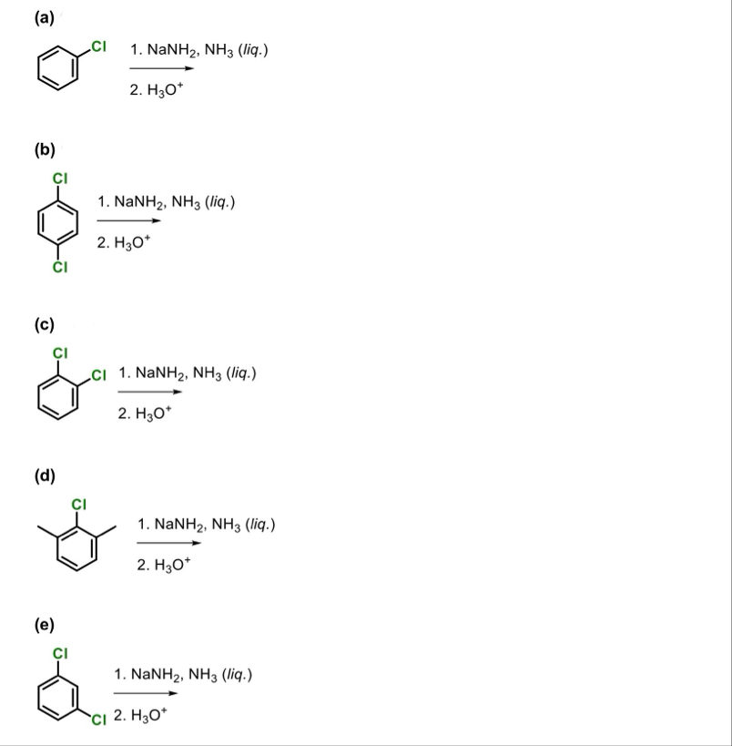 predict all the theoretical products for the | Chegg.com