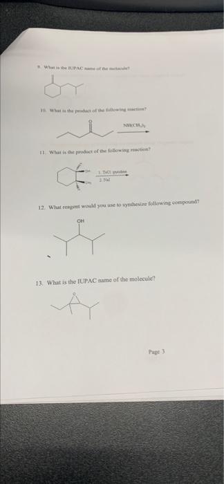 Solved 14 Propose synthesis of following compound using | Chegg.com