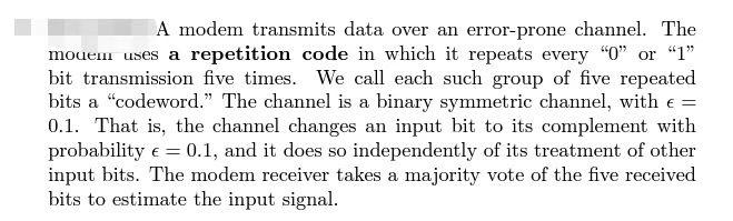 Solved a A modem transmits data over an error-prone channel. | Chegg.com