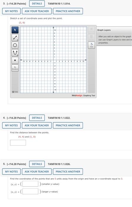 Solved 3. [-/14.28 Points] DETAILS TANFIN 10 1.1.014. MY | Chegg.com