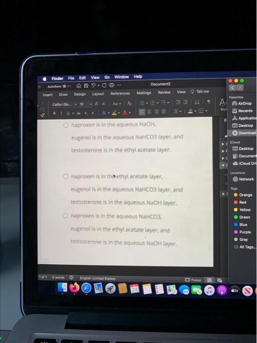 Help Document2 Finder File Edit View Go Window | Chegg.com