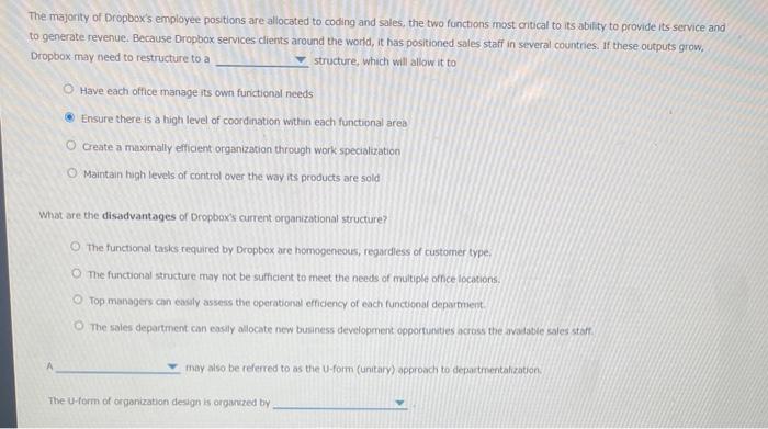 Solved Dropbox is a provider of cloud-based storage and | Chegg.com