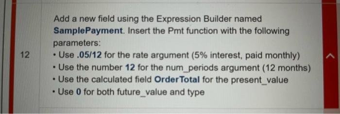 Solved Add a new field using the Expression Builder named | Chegg.com