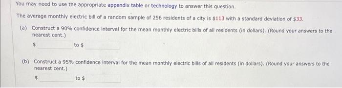 Solved You may need to use the appropriate appendix table or | Chegg.com