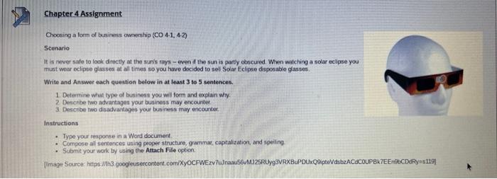 Solved Choosing a form of business ownershp (004−1,4−2) | Chegg.com