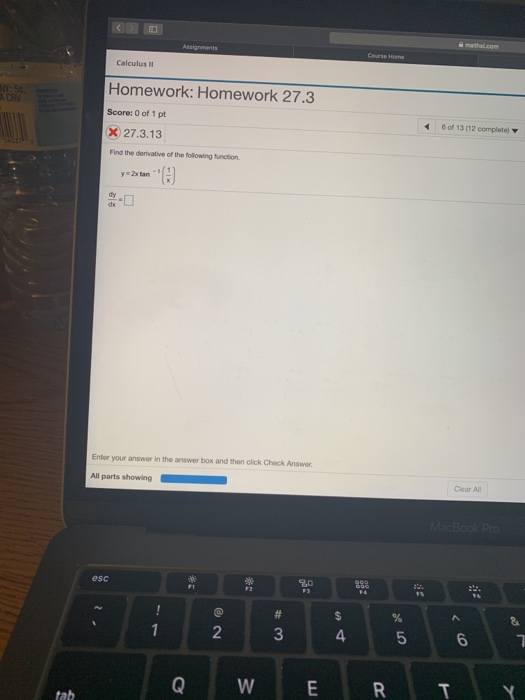 Solved Calculus II Homework: Homework 27.3 Score: 0 of 1 pt | Chegg.com