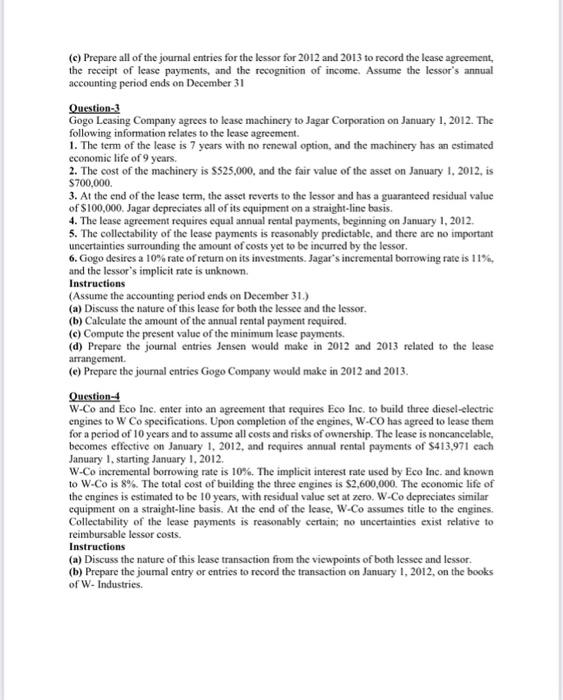 Solved Question-1 The following facts pertain to a | Chegg.com