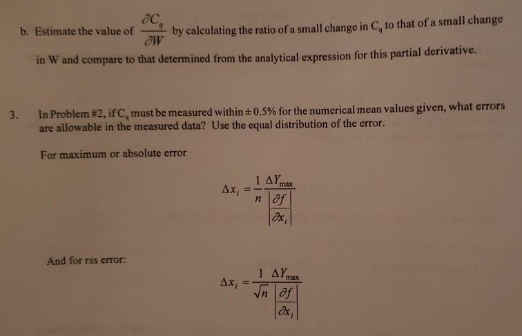 2.a. The discharge coefficient C, of an orifice can | Chegg.com