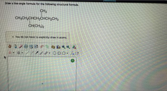 Solved Draw a line-angle formula for the following | Chegg.com