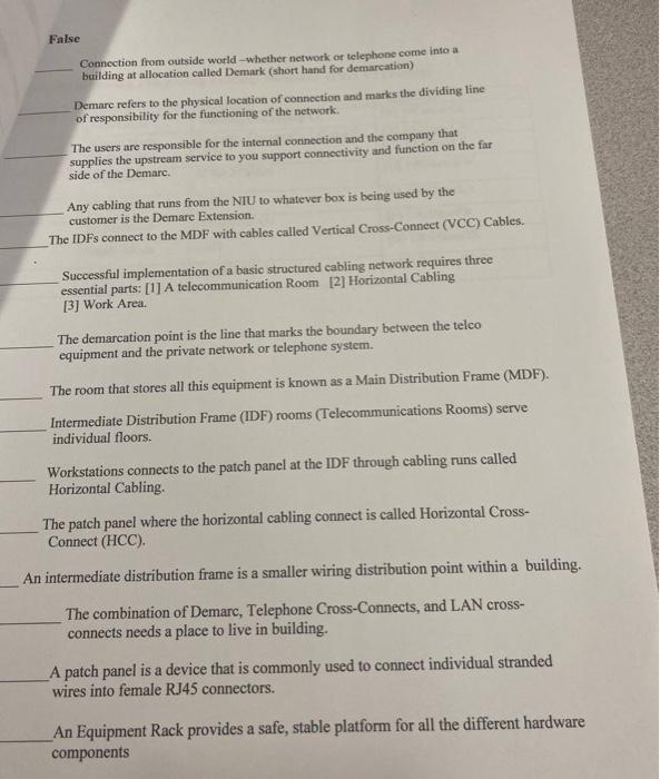 Solved False Connection from outside world - whether network | Chegg.com