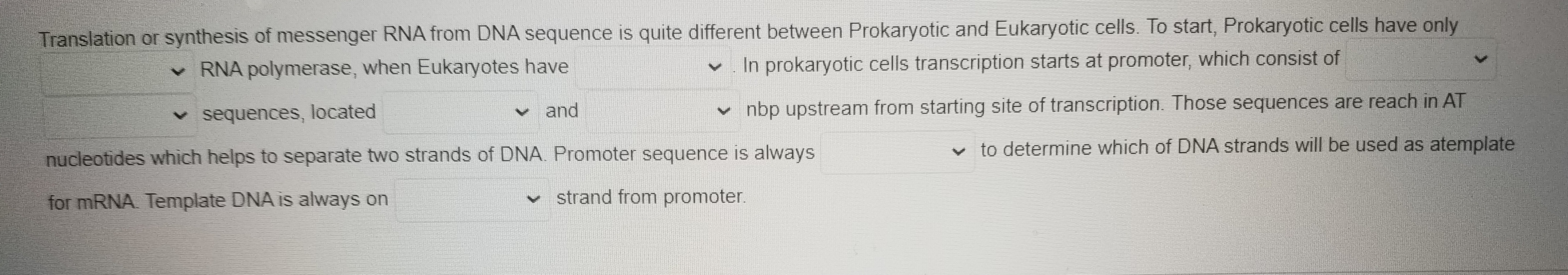 Solved Translation or synthesis of messenger RNA from DNA | Chegg.com