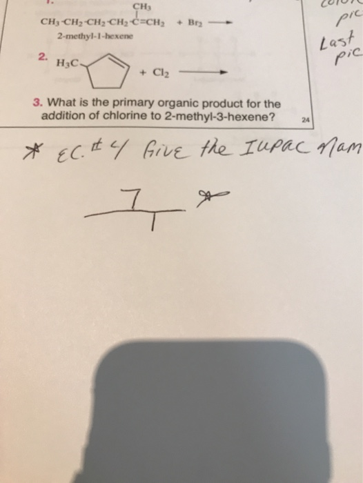 Solved CO101 CH3 + Bry- pic CH3 -CH2-CH2-CH2-CECH | Chegg.com