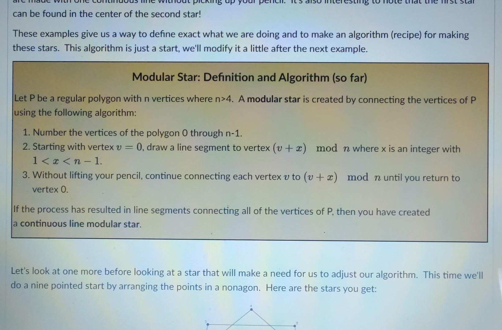 3. On Geogebra, use the regular polygon tool to make | Chegg.com