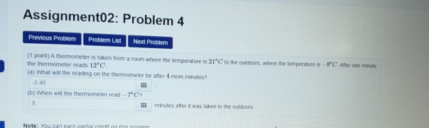 Solved Assignment02: Problem 4 Previous Problem Problem List | Chegg.com