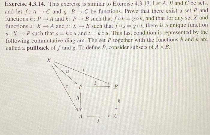 Solved Exercise 4.3.14. This exercise is similar to Exercise | Chegg.com