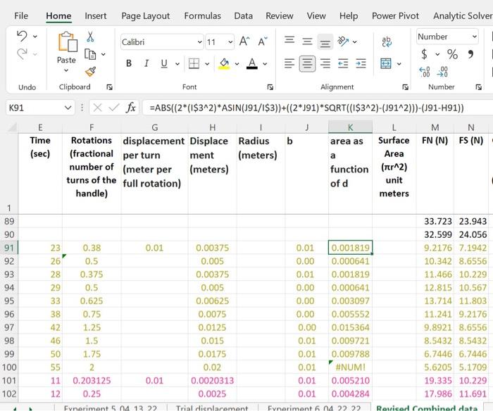 Solved why does this formula work in one excel spreadsheet | Chegg.com