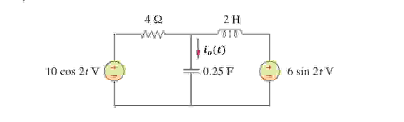 Solved Determine io(t) ﻿in the circuit below using | Chegg.com