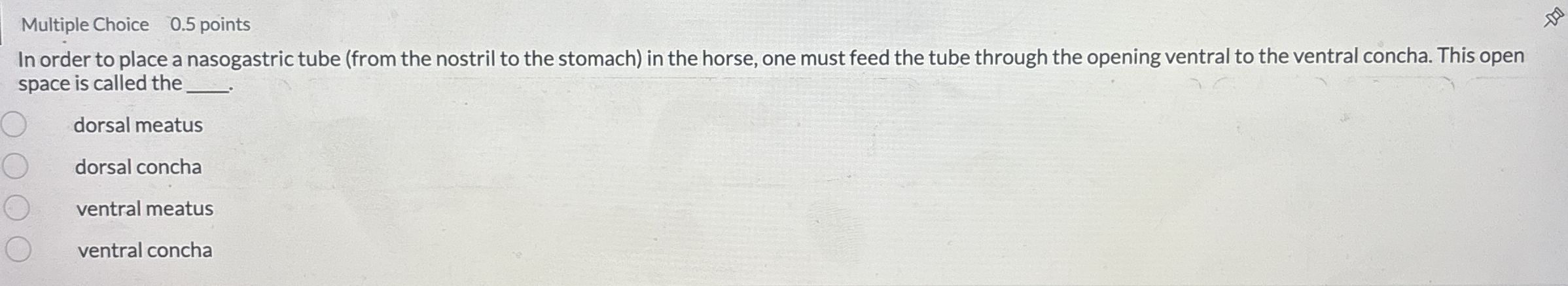 Solved Multiple Choice0.5 ﻿pointsIn order to place a | Chegg.com