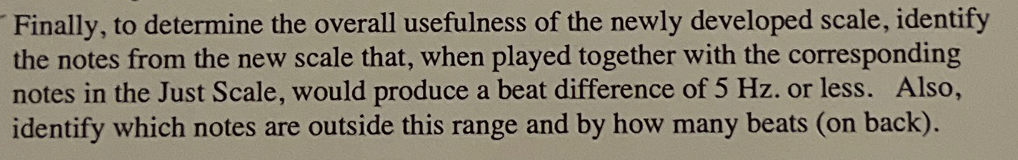 Solved Finally, to determine the overall usefulness of the | Chegg.com
