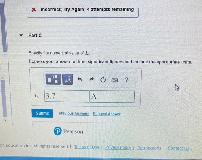 [Solved]: The current and voltage at the terminals of the i