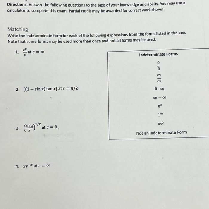 Solved Directions: Answer the following questions to the | Chegg.com