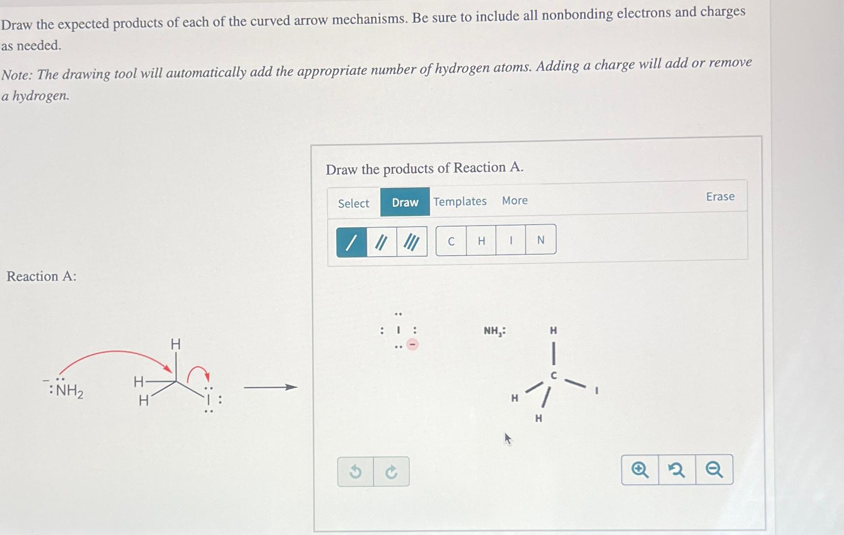 Solved Draw the expected products of each of the curved | Chegg.com