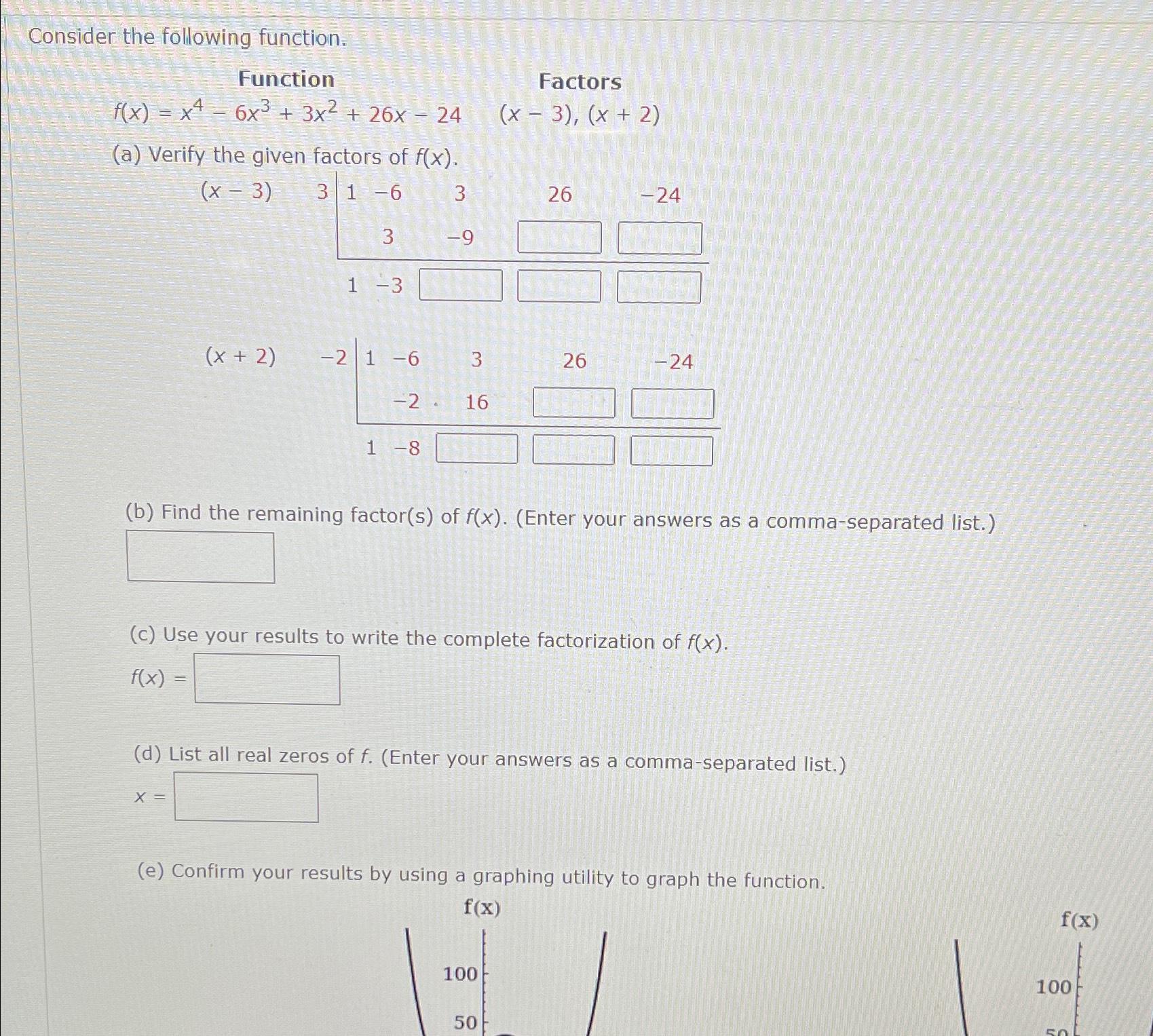 Solved Consider the following | Chegg.com
