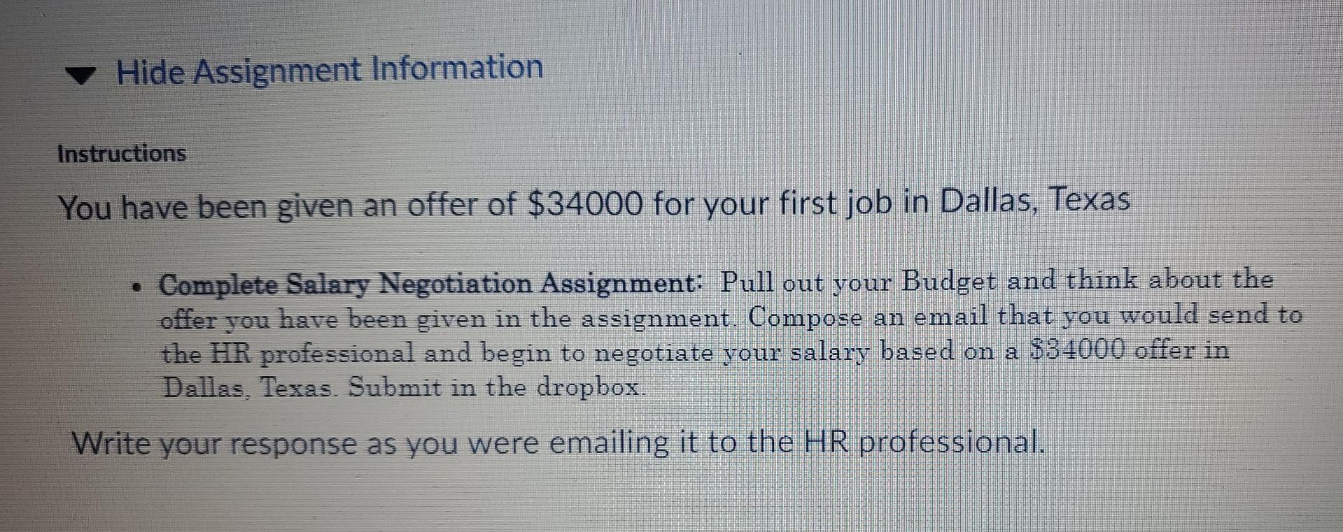 Solved Hide Assignment Information Instructions You have | Chegg.com